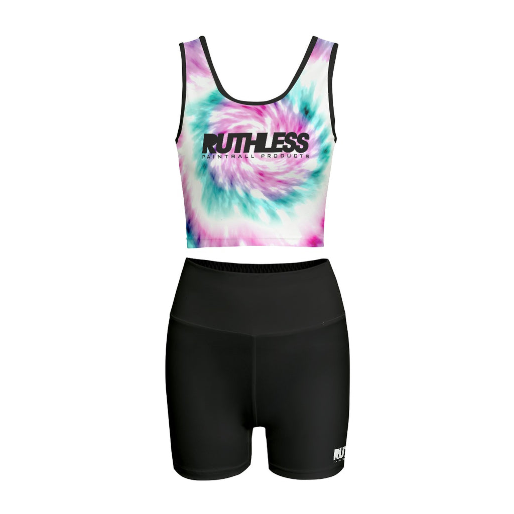 Pink Tie-Dye Yoga Set – Ruthless Paintball Products